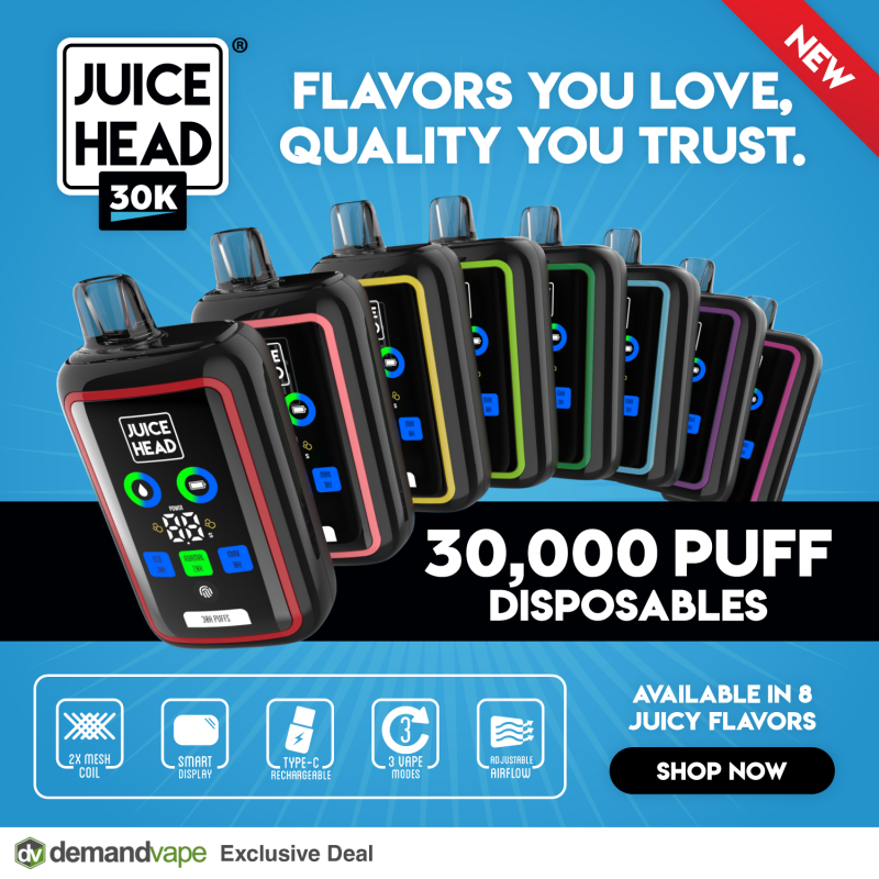 Juice Head 30K Disposable 5%, juice head 30000, juice head disposable